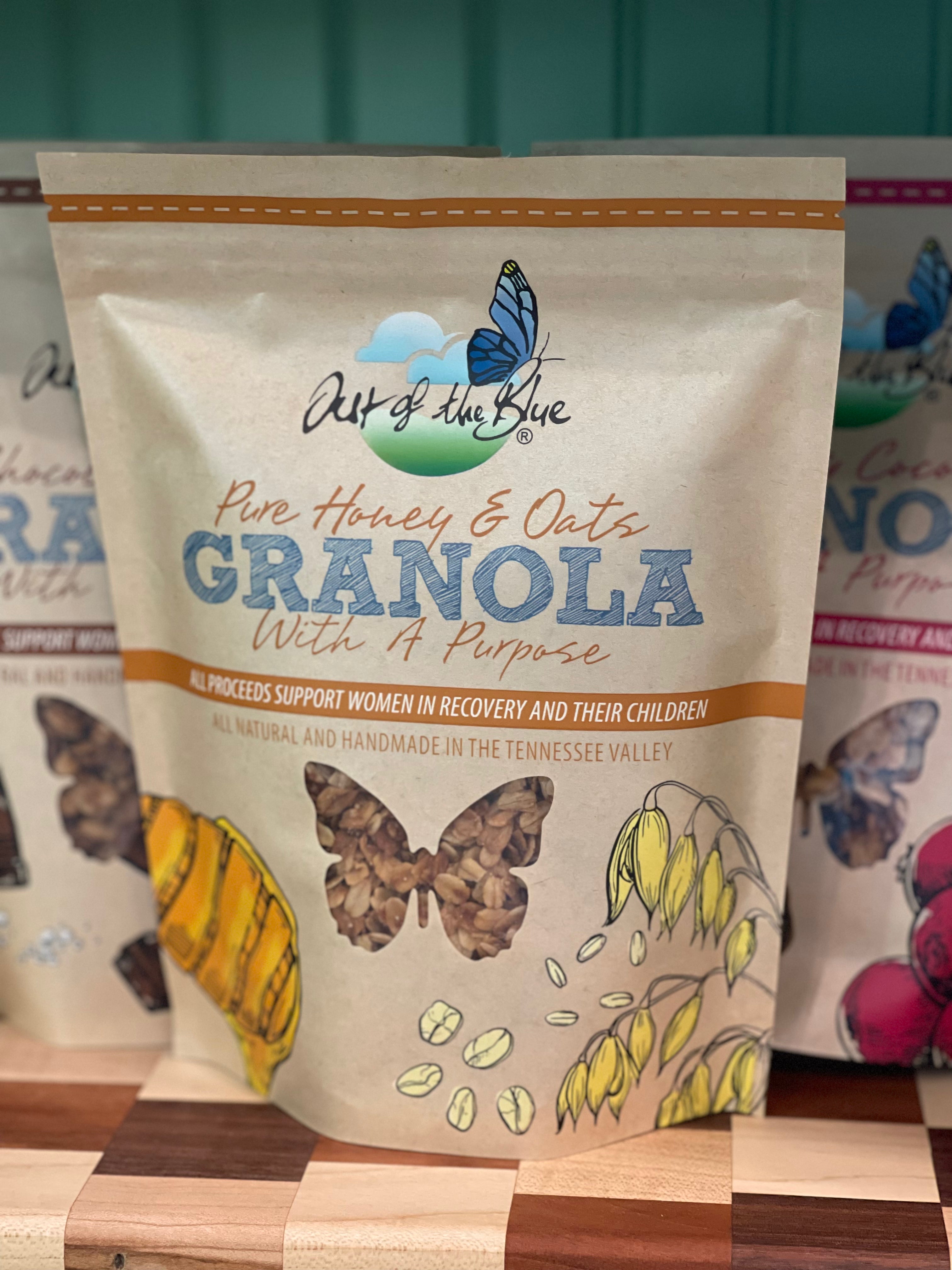 Out of the Blue Granola – Buckley Farm | The Market